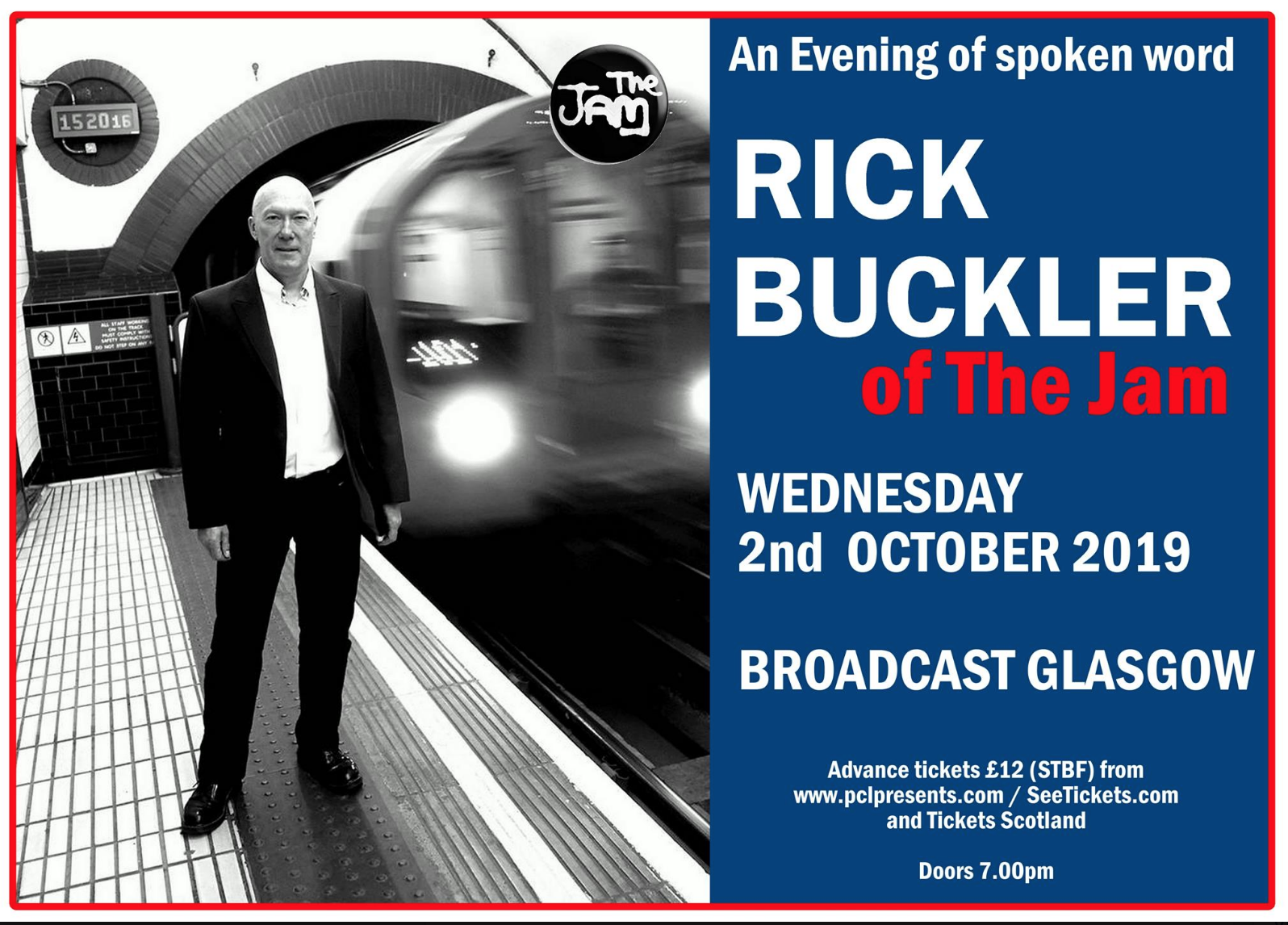 Broadcast » Blog Archive » An Evening with Rick Buckler of The Jam