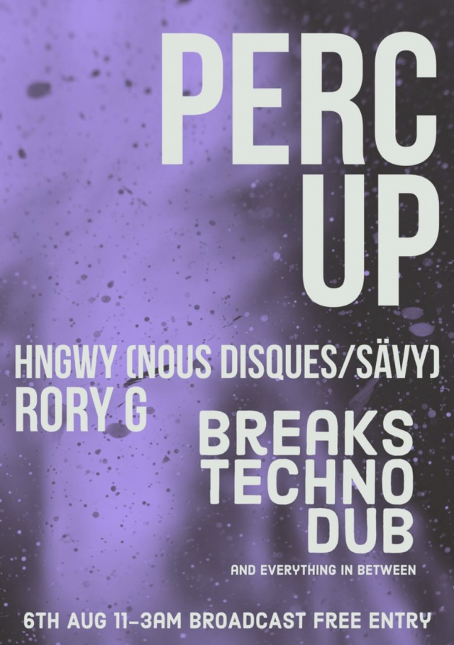 Broadcast » Blog Archive » Perc Up [Jungle Afterparty]